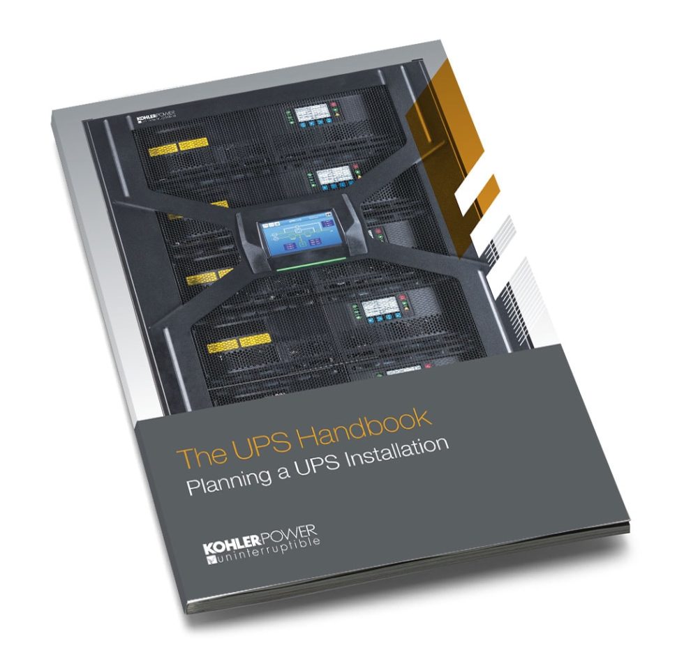 UPS Handbook - Planning a UPS Installation - KOHLER Uninterruptible Power
